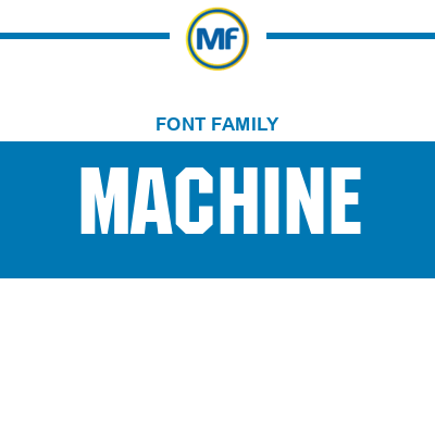 Download Machine Fonts | MaisFontes