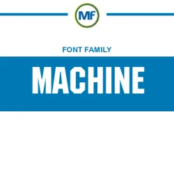 Machine Bold: Download Free Font | MaisFontes