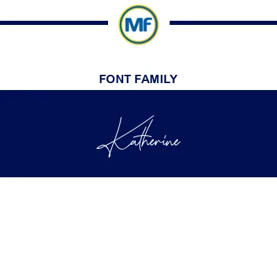 Download Katherine Fonts | MaisFontes