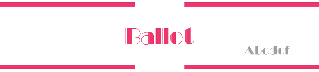Download Ballet Fonts | MaisFontes
