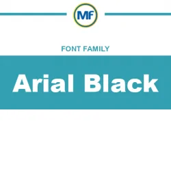 Arial Black Bold: Download Free Font | MaisFontes