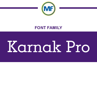 Download Karnak Pro Fonts | MaisFontes