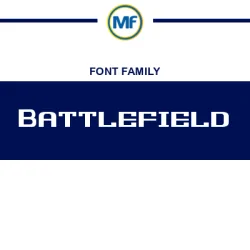 BATTLEFIELD: Free Font Download | MaisFontes