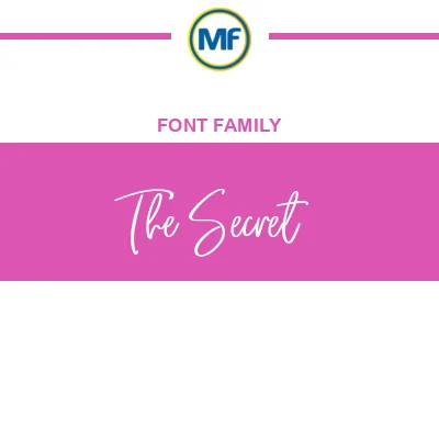 Download The Secret Fonts | MaisFontes