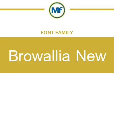 Download Browallia New Fonts | MaisFontes