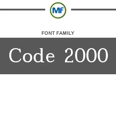 Code 2000 Font Family: Download Free | MaisFontes