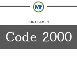 Code 2002: Free Font Download | MaisFontes