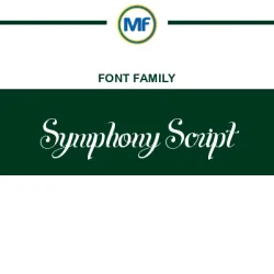 Symphony Regular Font: Free Download | MaisFontes