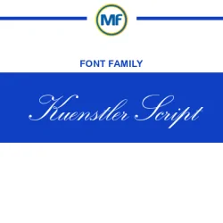 Kuenstler Script Bold Font: Free Download | MaisFontes