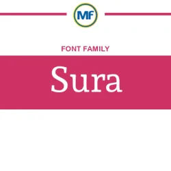Sura Bold: Free Font Download | MaisFontes