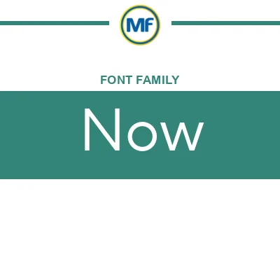 Download Now Fonts | MaisFontes