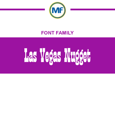 Download Las Vegas Nugget Fonts | MaisFontes