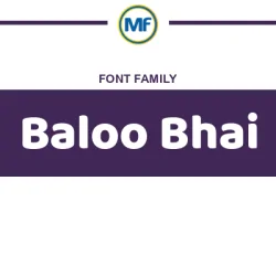 Baloo Bhai 2 Bold Font: Free Download | MaisFontes