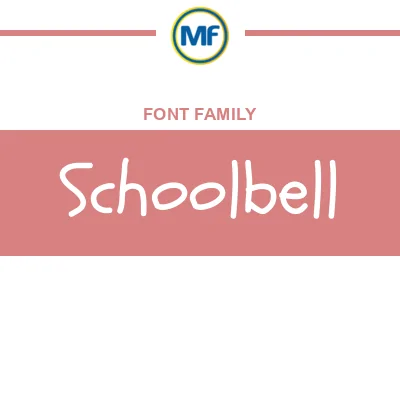 Download Schoolbell Fonts (Google Fonts) | MaisFontes