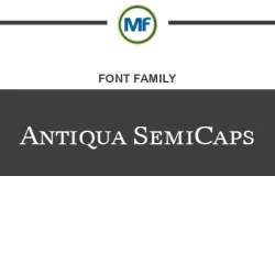 Antiqua SemiCaps Text Medium: Free Font Download | MaisFontes