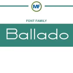 Ballado Bold: Free Font Download | MaisFontes