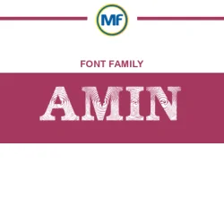 Amin Bold Font: Free Download | MaisFontes