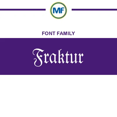 Download Fraktur Fonts | MaisFontes