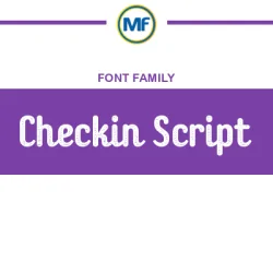 Checkin Script Layer Base: Free Font Download | MaisFontes