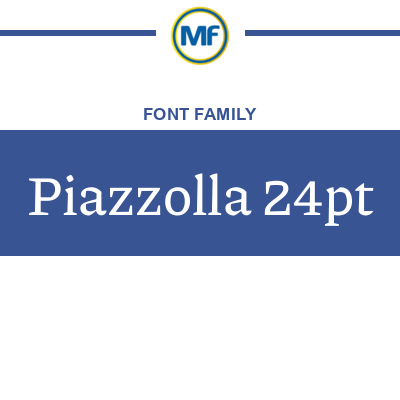 Download Piazzolla 24pt Fonts (Google Fonts) | MaisFontes