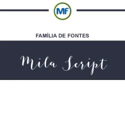 Mila Script Normal: Baixar Fonte Grátis | MaisFontes