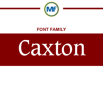 Download Caxton Fonts | MaisFontes