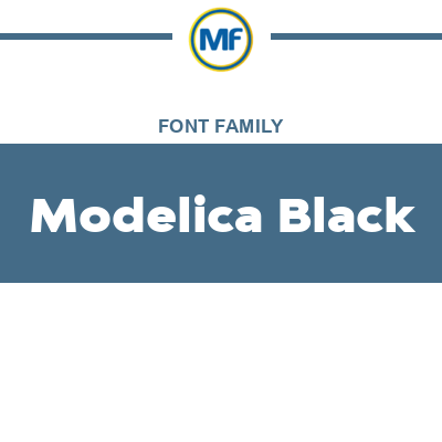 Download Bw Modelica Black Fonts | MaisFontes