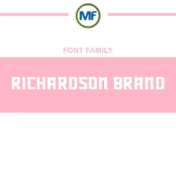 Richardson Brand Revolution Block: Free Font Download | MaisFontes