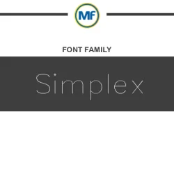 Simplex TR: Free Font Download | MaisFontes