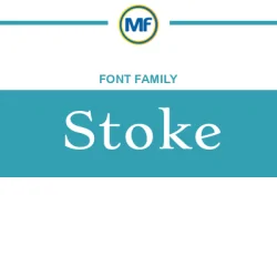 Stoke Regular: Free Font Download | MaisFontes