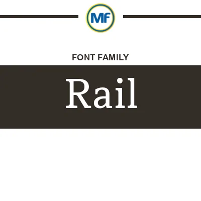 Download Rail Fonts | MaisFontes