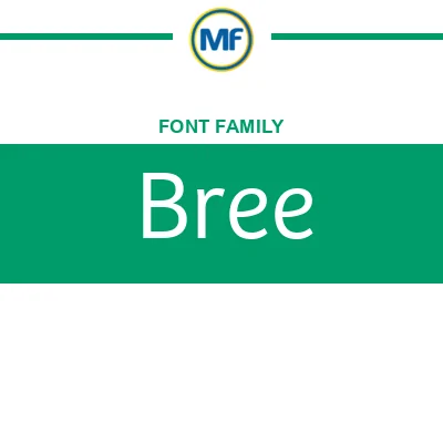 Download Bree Fonts | MaisFontes