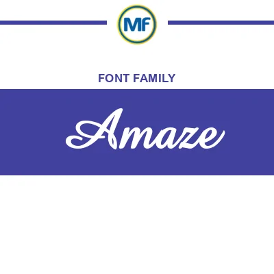 Download Amaze Fonts | MaisFontes