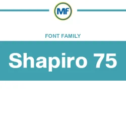 Shapiro 75 Heavy: Free Font Download | MaisFontes