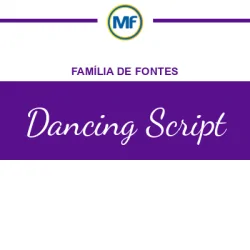 Dancing Script Bold: Baixar Fonte Grátis | MaisFontes