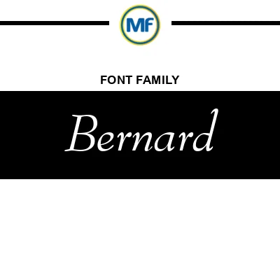Download Bernard Fonts | MaisFontes