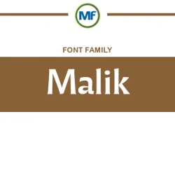 Malik Bold Font: Free Download | MaisFontes