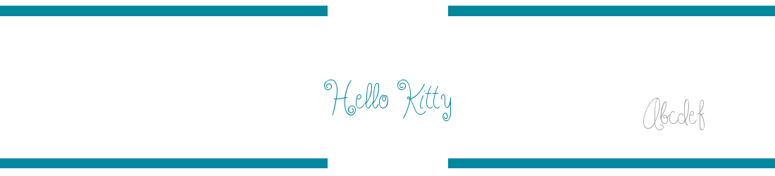 Hello Kitty Font: Descargar Fuente Gratis | MaisFontes