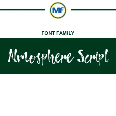 Download Atmosphere Script Fonts | MaisFontes