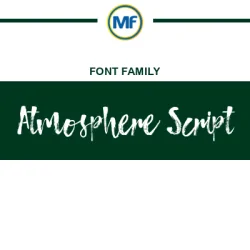 Atmosphere Script Typeface: Download Free Font | MaisFontes