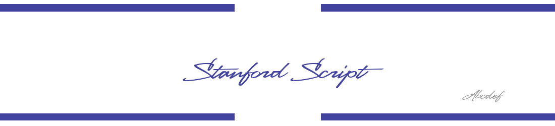 LHF Stanford Script: Free Font Download | MaisFontes
