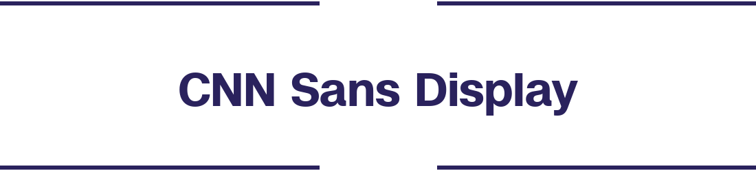 CNN Sans Display W04 Bold Font: Free Download | MaisFontes