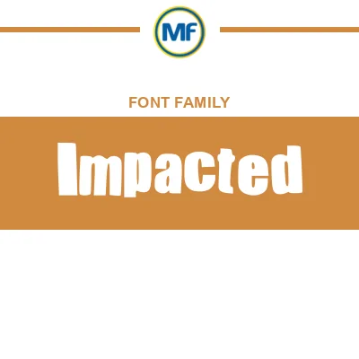Download Impacted Fonts | MaisFontes