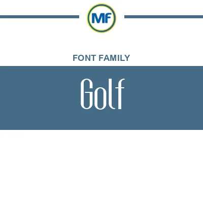 Download Golf Fonts | MaisFontes