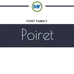 Poiret One Font: Free Download | MaisFontes