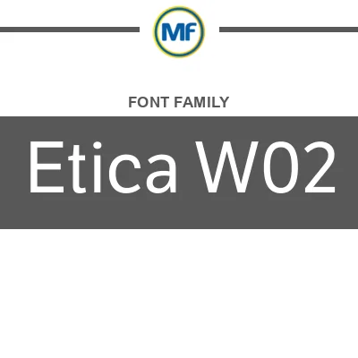 Download Etica W02 Fonts | MaisFontes