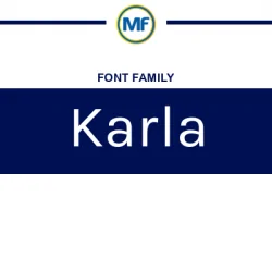 Karla Font: Free Download | MaisFontes