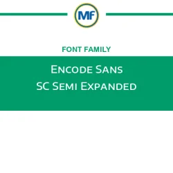 Encode Sans SC SemiExpanded Thin: Free Font Download | MaisFontes