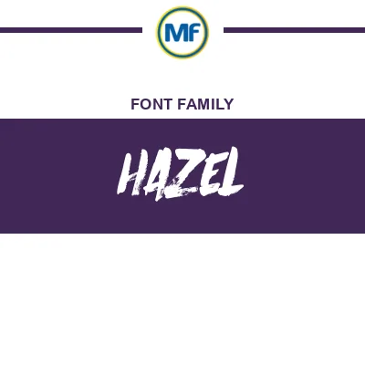 Hazel Font Family: Free Download | MaisFontes