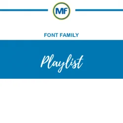 Playlist Script: Free Font Download | MaisFontes